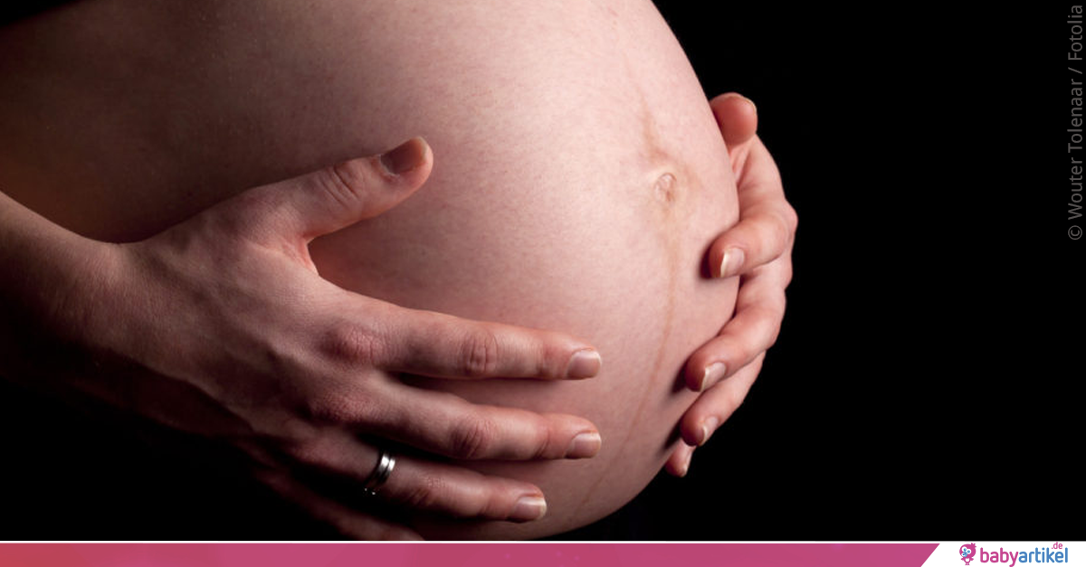 Linea nigra: Das bedeutet die Linie auf dem Bauch | Babyartikel.de
