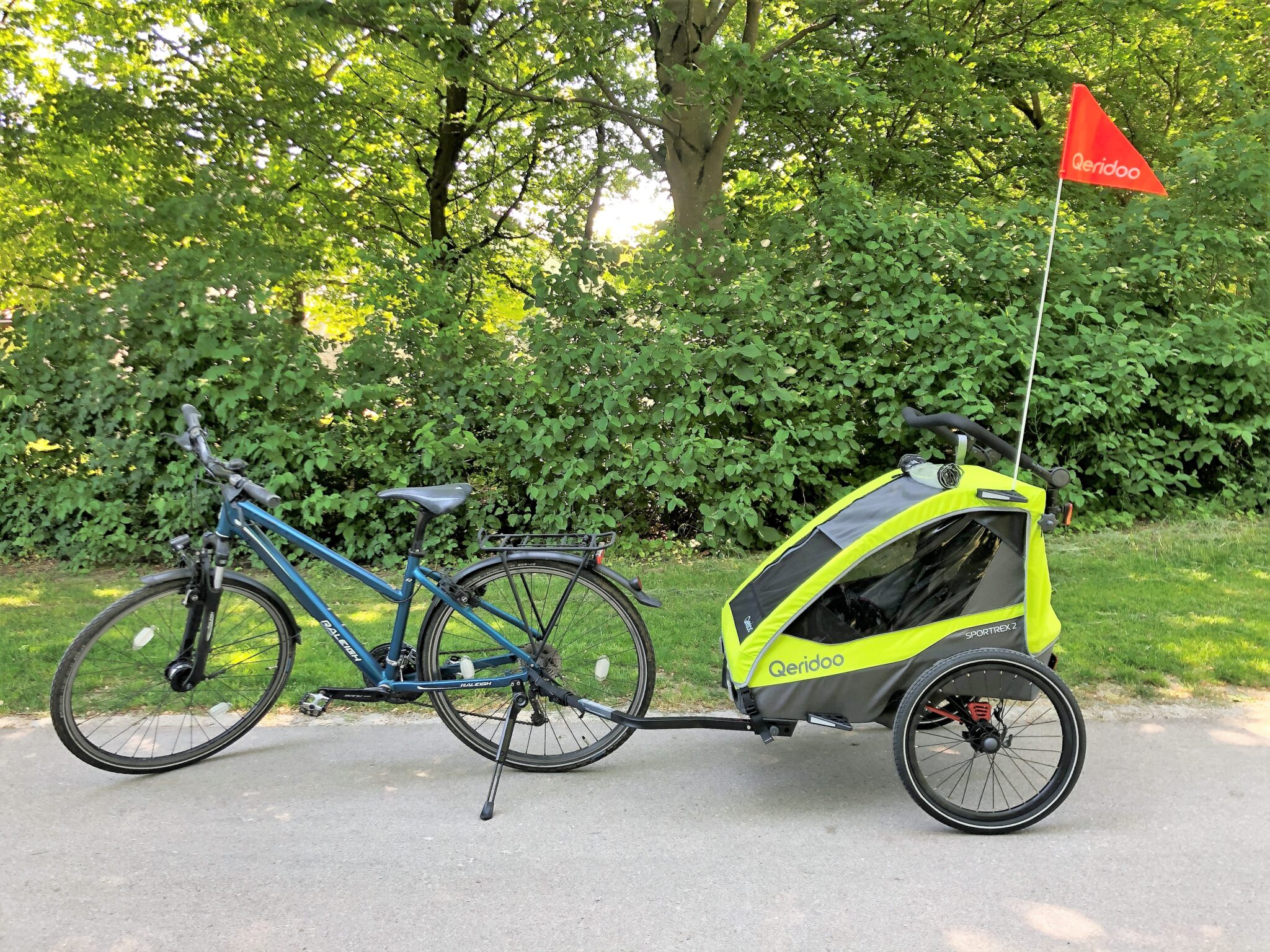 Fahrradanhanger 2 Kinder Test