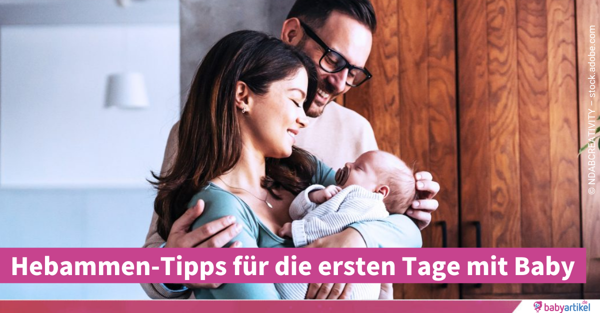 Die ersten Tage mit Baby zuhause: Hebammen-Tipps für einen guten Start